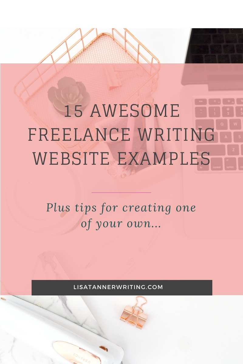 15 Freelance Writing Website Examples – Lisa Tanner Writing